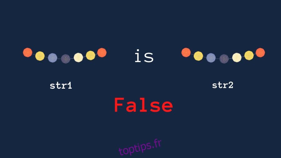 Comment utiliser les opérateurs Python non égal et égal - toptips.fr